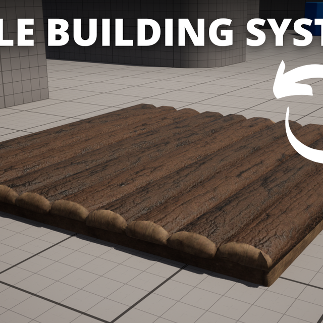Simple Building System In Unreal Engine 5 5 Scroll Through Build