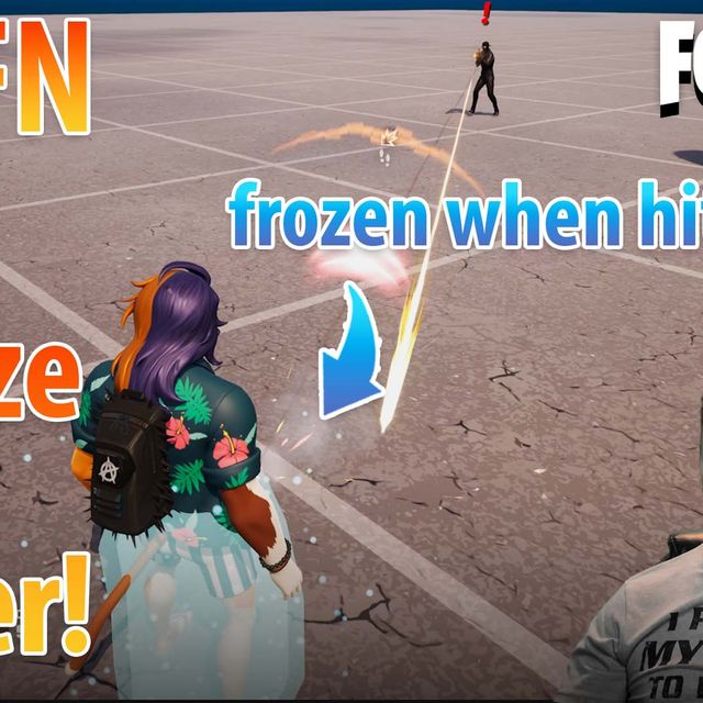 How To EASILY Freeze A Player When Hit Using Verse In UEFN Community
