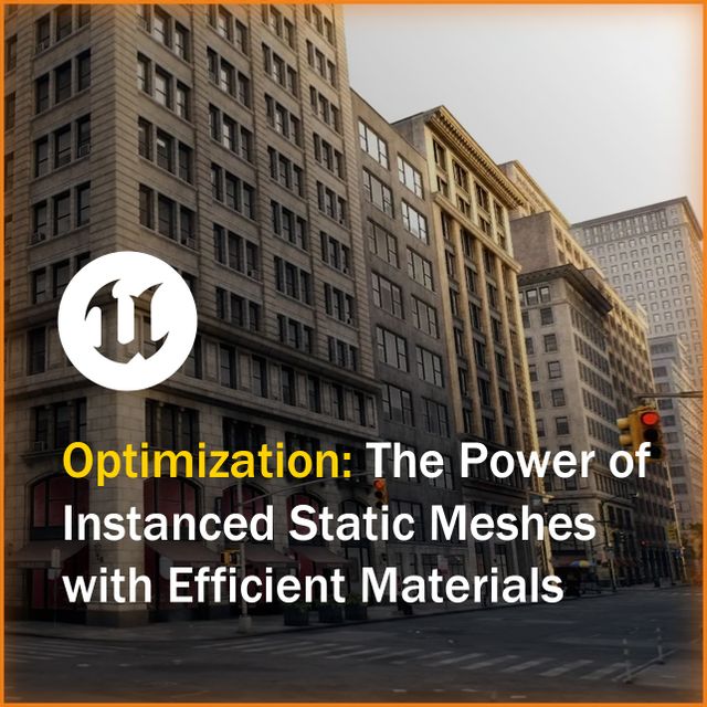 Using Instanced Static Meshes with Efficient Materials | Community tutorial Using Instanced Static Meshes with Efficient Materials | Community tutorial
