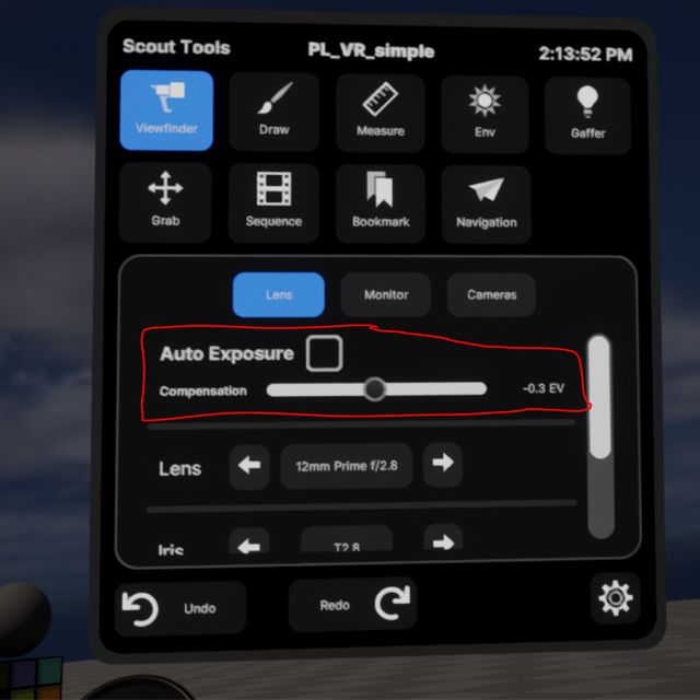 Custom Viewfinder exposure Virtual Scout 2.0 | Tutorial
