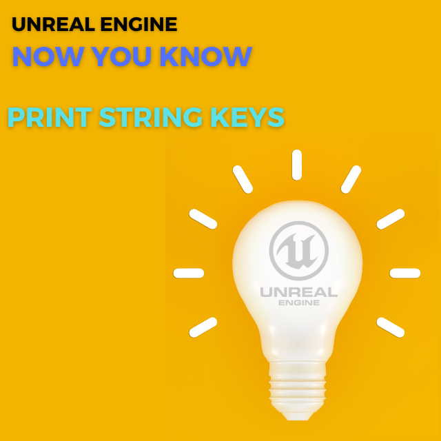 Print String Keys (Now you know series) | Community tutorial