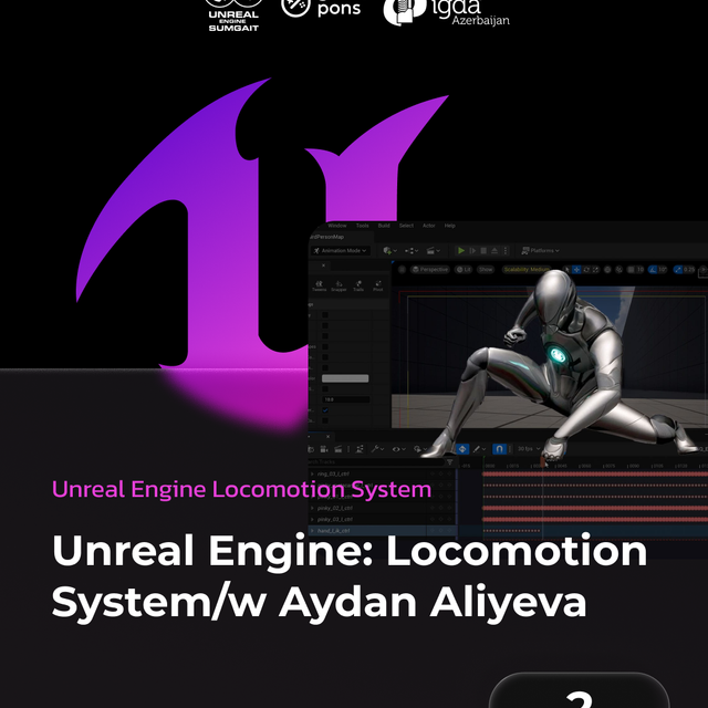 Unreal Engine Locomotion System Part 2 w Aydan Aliyeva | Community tutorial