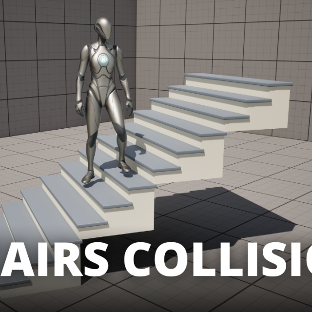 How to Fix Stairs Collision in Unreal Engine 5 | Community tutorial