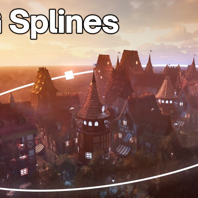 Create Entire Cities Automatically With PCG Splines! Procedural Content Generation in Unreal ...