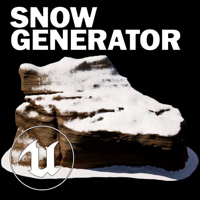 Add Procedural Snow on Any Mesh in Unreal Engine 5 | Community tutorial