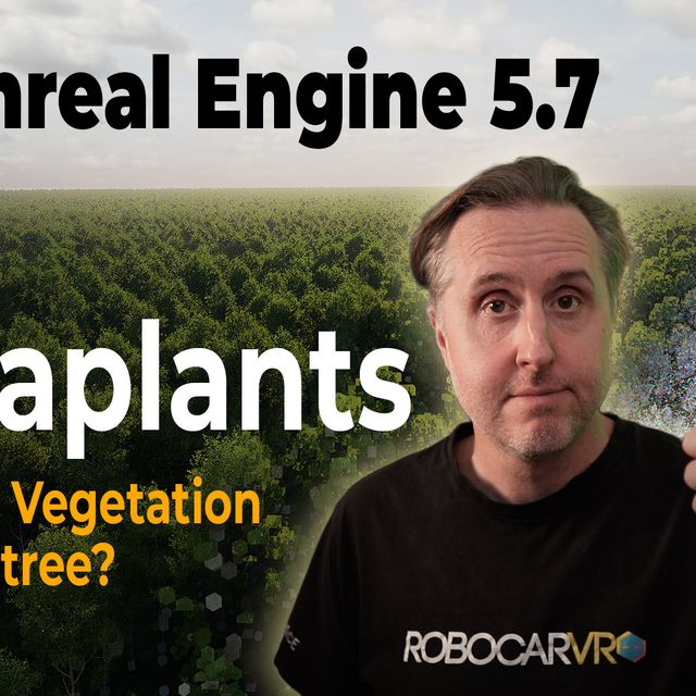 Unreal Engine 5.7 - Megaplants / Procedural Vegetation | Community tutorial