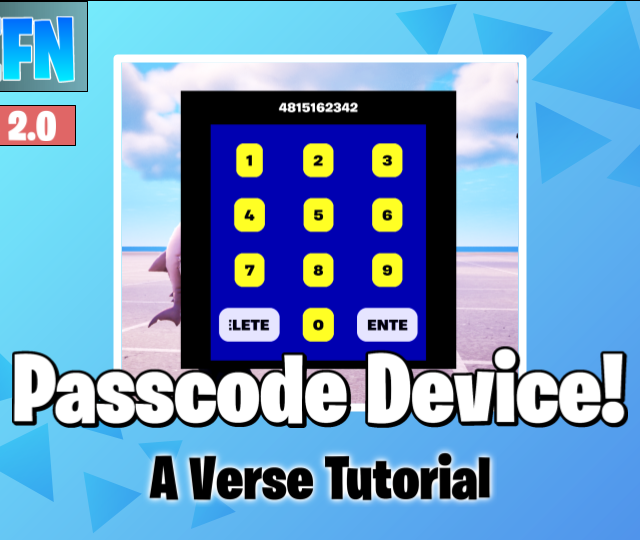 Passcode/Pin Pad Device | Community tutorial