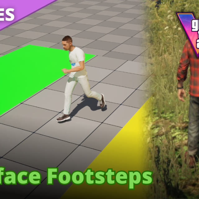 Unreal Engine 5 GTA 6 Tutorial Series - #16: Surface Footsteps ...