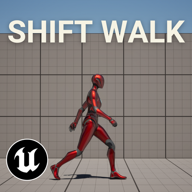 UE5 First Person Shift Walk Tutorial | Community tutorial