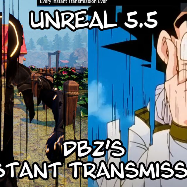 Unreal 5.5 - How to make the Dragon Ball Z Instant Transmission effect ...