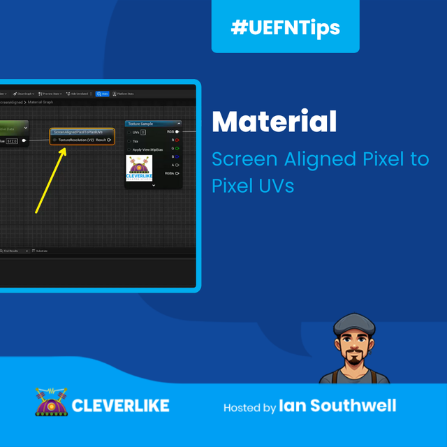 Material - Screen Aligned Pixel to Pixel UVs | Community tutorial