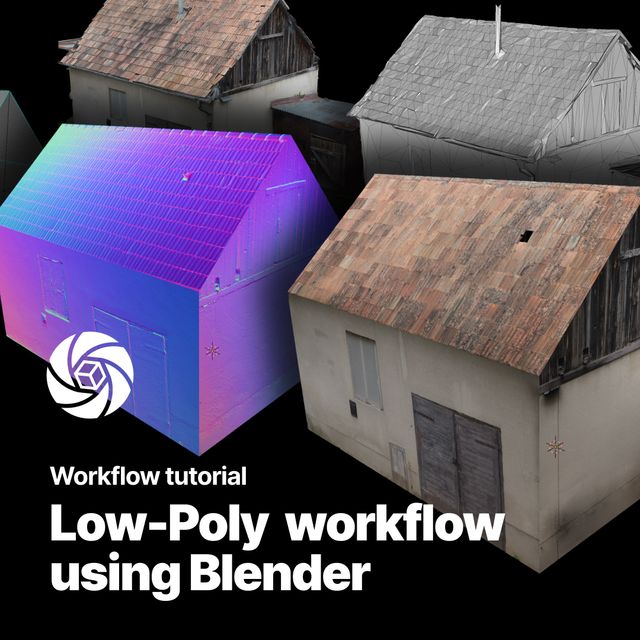 Low-Poly Workflow in RealityCapture using Blender | Tutorial