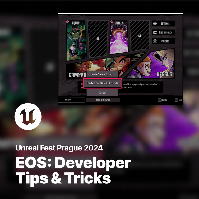 Epic Online Services: Developer Tips and Tricks | Unreal Fest 2024 | Talks and demos