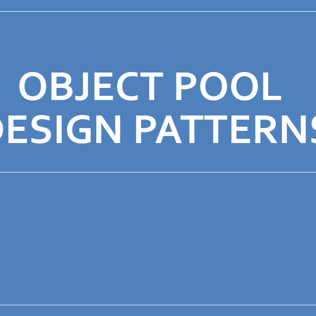 Object Pool Design Pattern In Unreal Engine Community Tutorial