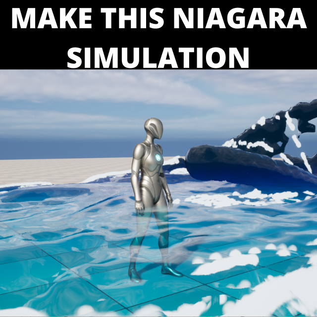How to Create this Niagara Fluid Simulation in Unreal Engine 5 | Community tutorial