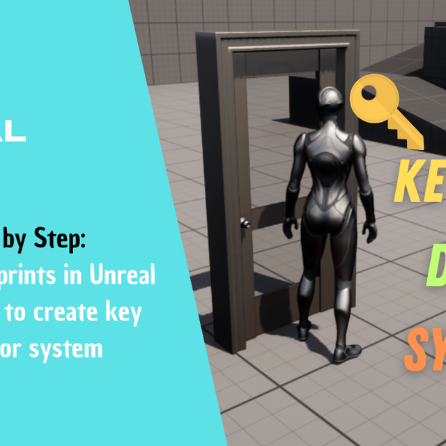 Key and Door System in Unreal Engine 5.1 | Community tutorial