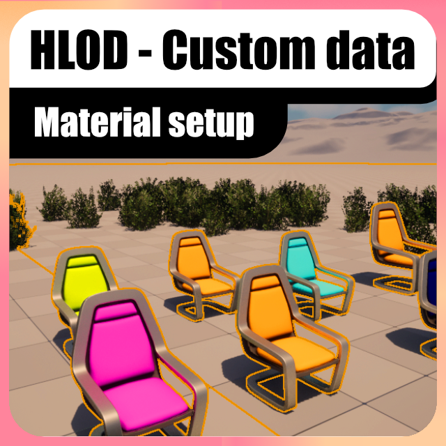Fix your materials on HLODs that use custom primitive data, match your HLODs to its original ...