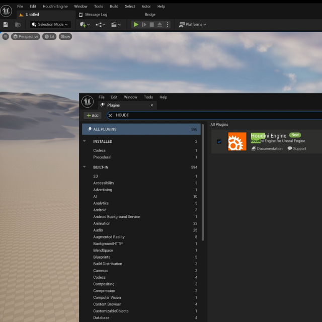 Getting Started with Unreal Engine and Houdini Integration Tutorial ...