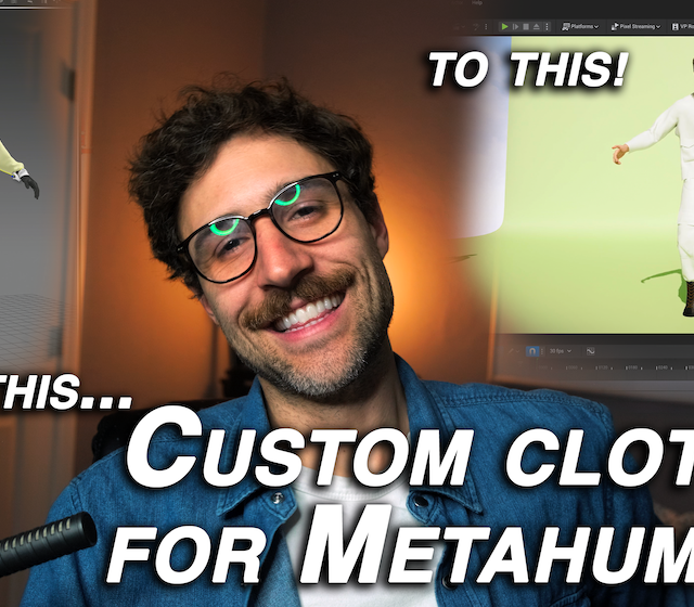 Quick tutorial to create custom clothes for Metahumans in Marvelous ...