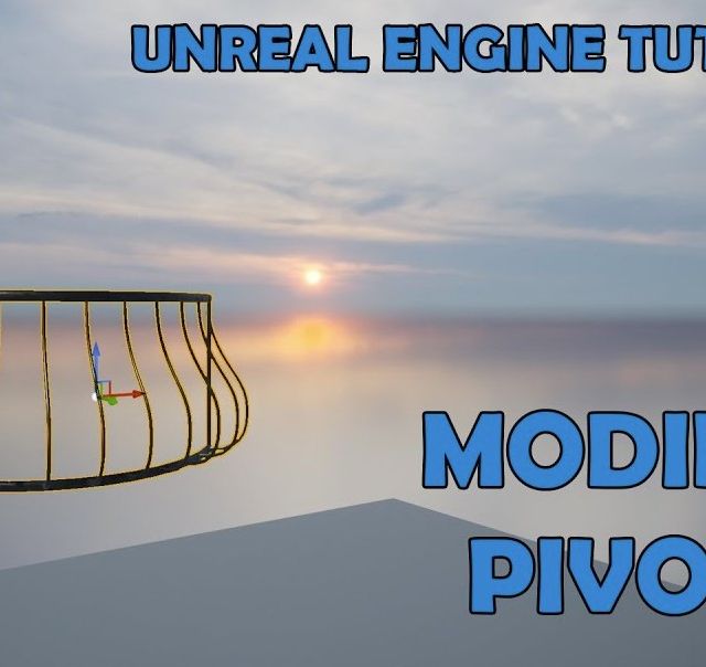 How to MODIFY the PIVOT of a Static Mesh | Community tutorial