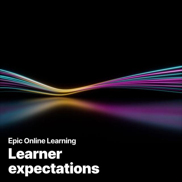 Learner expectations | Tutorial