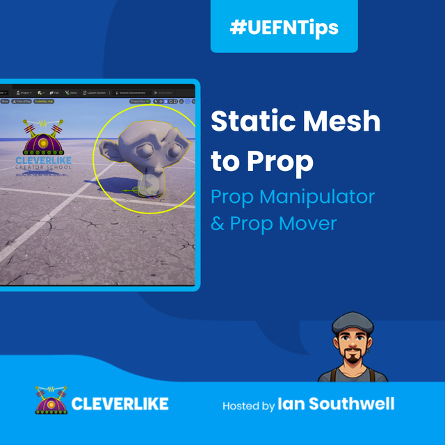 Static Mesh to Prop | Community tutorial