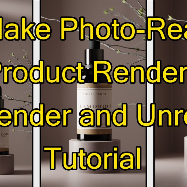 How to make a Product Render Animation In Unreal Engine 5 and Blender ...
