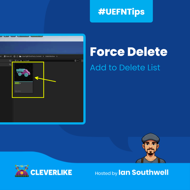 Force Delete - Add to Delete List | Community tutorial