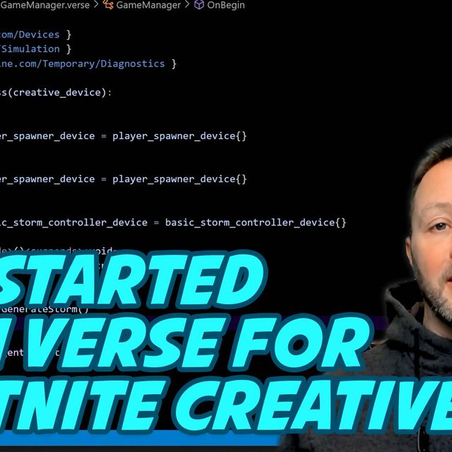 Learning All About Verse For Fortnite Creative 2.0 - Series:Part 1 | Community tutorial