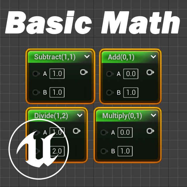 Add, Subtract, Multiply & Divide nodes EXPLAINED! Unreal Engine Materials | Community tutorial