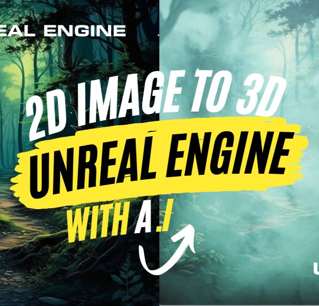 UE Tutorial: 2D Image to 3D using AI depth mask | Community tutorial