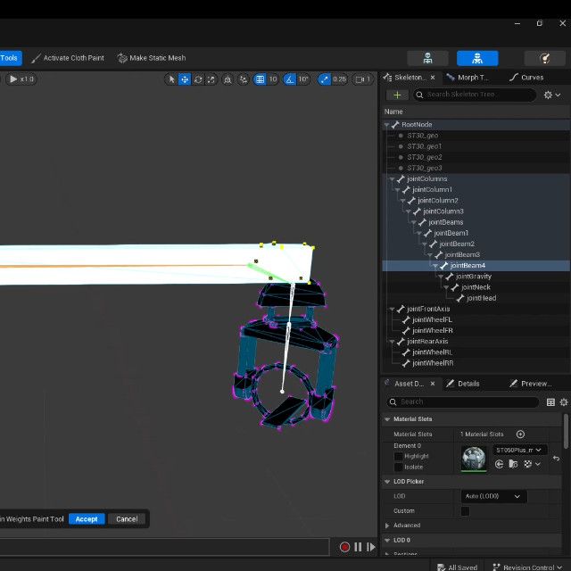 Skeletal Mesh Tools for Rigid Surface Skin Binding | Community tutorial