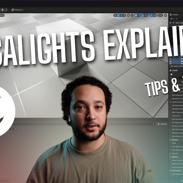 Everything You Should Know About MegaLights! - Unreal Engine 5.5 Lighting Tutorial For Beginners ...