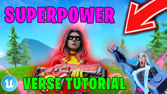 How To Make A Superpower in UEFN | Community tutorial