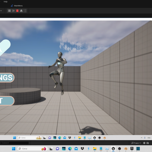 Unreal Engine: how to create a main menu and animate it. Part 1. (ENG) | Community tutorial