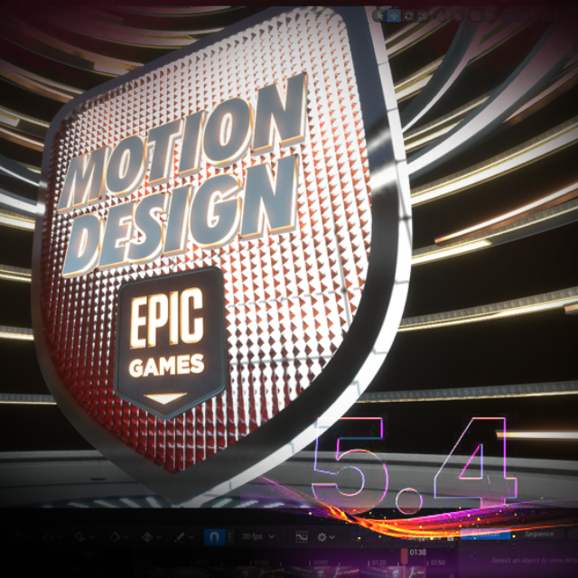 Animated Logo Scene in Unreal 5.4 Motion Design | Community tutorial