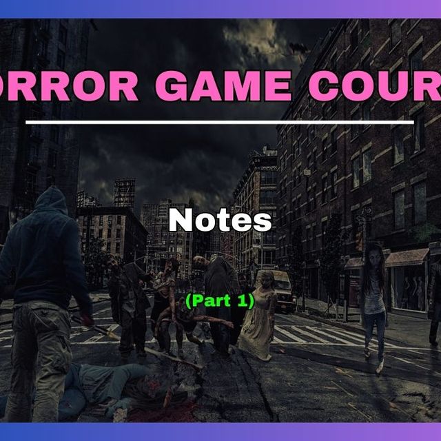 How To Make A Horror Game In Unreal Engine 5 | Notes (1/2) | Part 10 ...