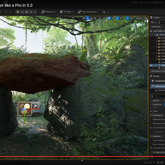 Per Actor Color Correct Region and Window | Community tutorial
