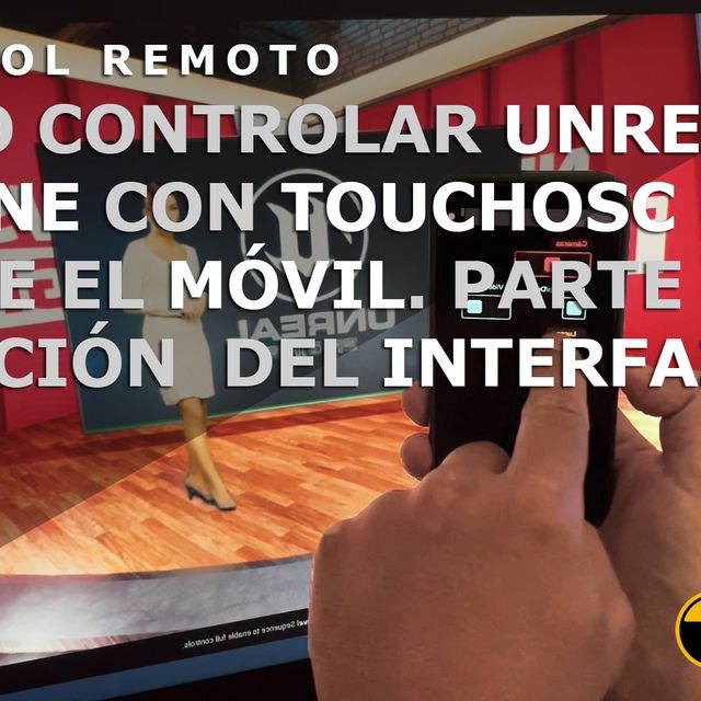 UE5 Tutorial: How to Control Unreal Engine with TouchOSC with a Phone. Creation of the Interface ...
