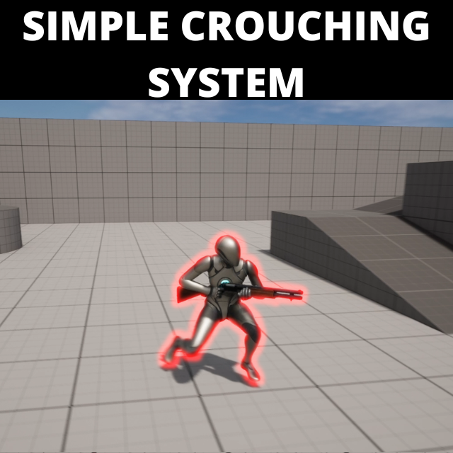 How to Make a Simple Crouching System in Unreal Engine 5 | Community tutorial
