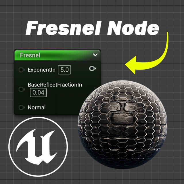 Fresnel node in Unreal Engine materials EXPLAINED! | Community tutorial