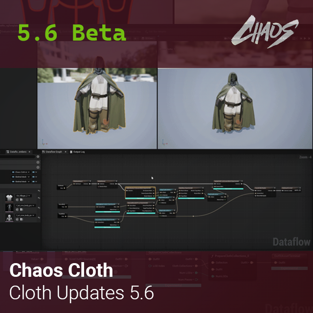 Chaos Cloth - Updates 5.6 | Tutorial