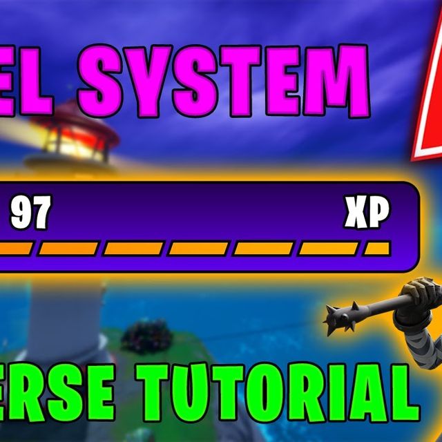 How To Make A Custom Leveling System With Save in UEFN | Community tutorial