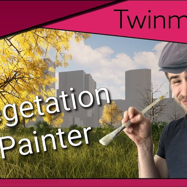 How to use the Vegetation Painter | Twinmotion 2020 | Community tutorial