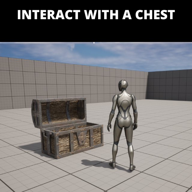 How to Interact with a Chest in Unreal Engine 5 | Community tutorial