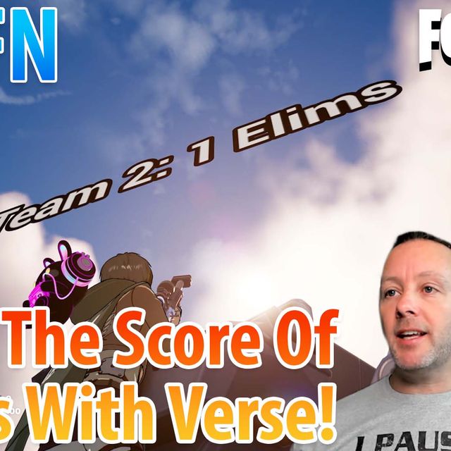 Easily Show Team Score In Game With Verse In UEFN | Community tutorial