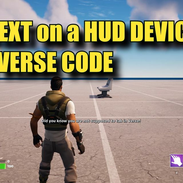 Set Text on a HUD Device with Verse Code | Community tutorial