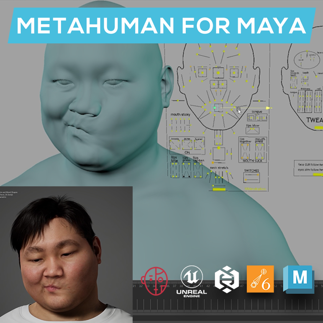 How to use Unreal Engine MetaHumans for Maya | Body Rigging with Advanced Skeleton & Nowake ...
