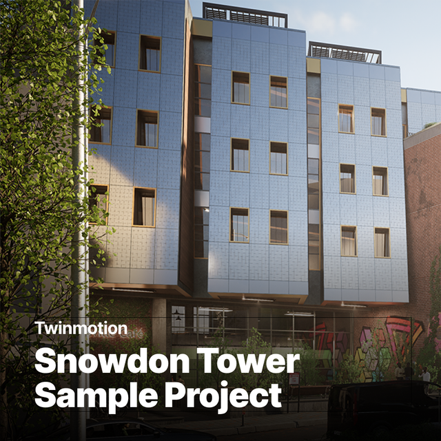 Snowdon Tower Sample Project for Twinmotion | Tutorial