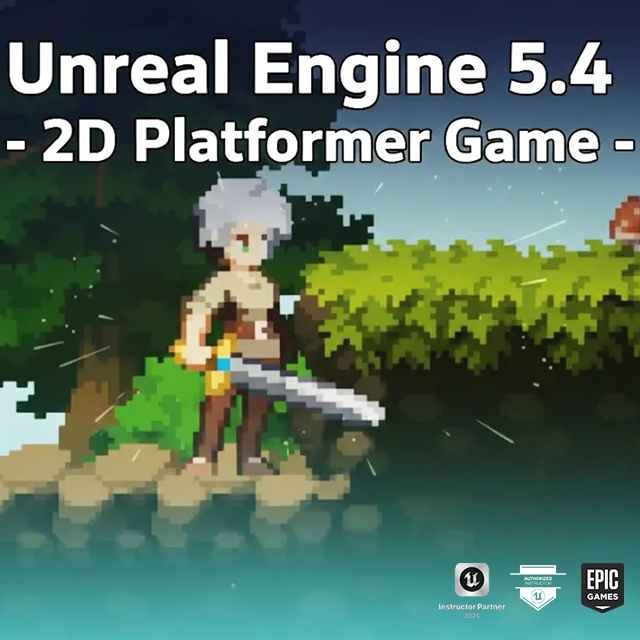Unreal Engine 5.4 – 2D Platformer Game using PaperZD | Community tutorial